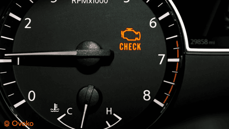 Voyant moteur : causes et signification | Ovoko